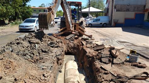 Obras De Drenagem Profunda São Realizadas Em Diversos Bairros
