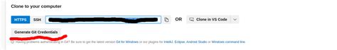 azure devops git error fatal authentication failed
