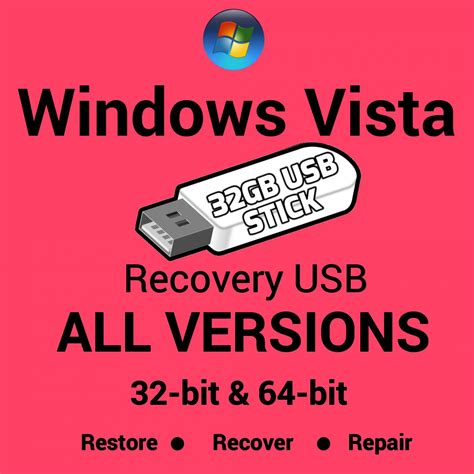 windows vista business 32 bit recovery install reinstall