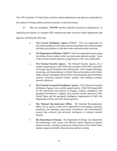 The Trump Classified Documents Indictment Annotated The New York Times