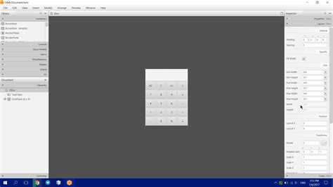 java min and max properties in scene builder javafx do not work