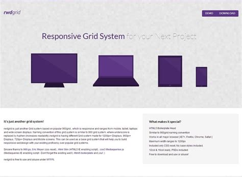 13 best responsive css grid systems for your web designs