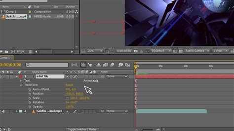 adding keyframes in after effects using mask animation