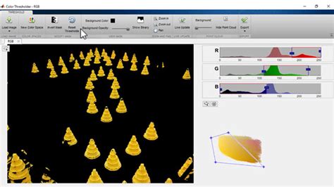 how to segment images using color thresholding video matlab