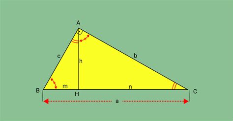Relações Métricas No Triângulo Retângulo Matemática Básica