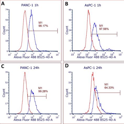 Representative Flow Cytometry Histograms Of γh2ax Expression In Panc 1