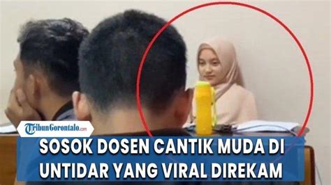 Video Viral Dosen Wanita Mengajar Aljabar Disebut Cantik Hingga