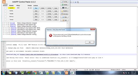 connect oracle database and php using xampp — oracle tech