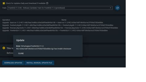 rc1 rc2 web gui update download fails scrolller