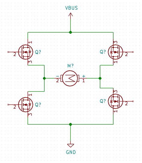 mosfet h bridge circuit pcb designs
