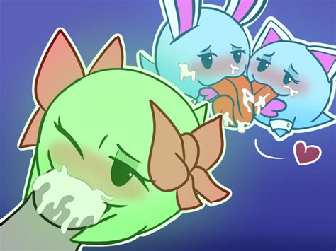 Rule 34 Bodily Fluids Boo Mario Cum Fake Ears Fake Rabbit Ears