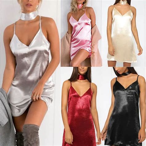 Sexy Women Deep V Neck Halter Backless Party Ktv Nightclub Ultrathin