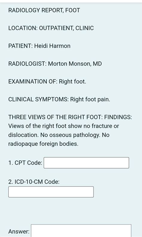 Using Cpt And Icd 10 Cm Manuals Code The Following Make Sure To