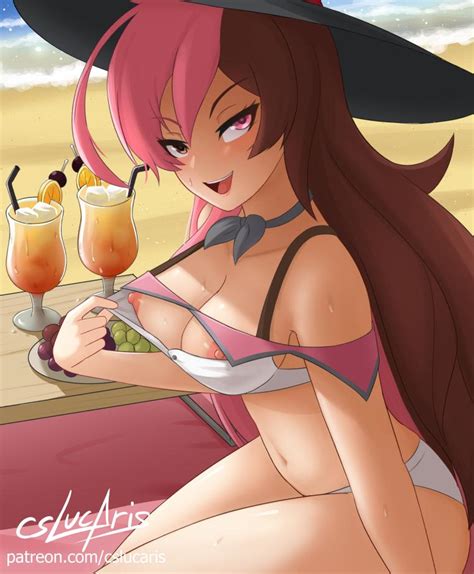 Rule 34 1girls Areolae Breasts Cslucaris Female Female Only Flashing