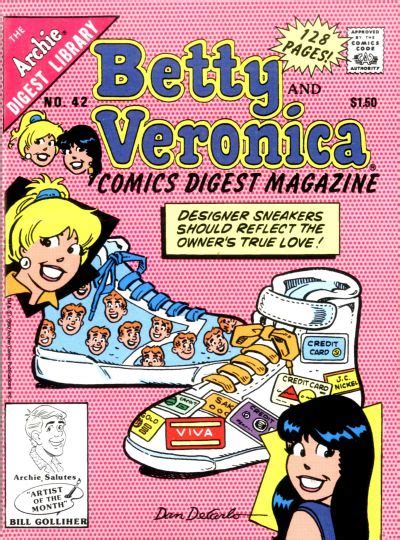 Betty And Veronica Digest 42 Comic Book Bandv 42