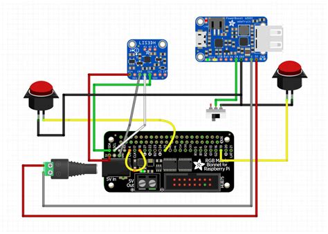 circuit diagram raspberry pi led matrix sand toy adafruit learning