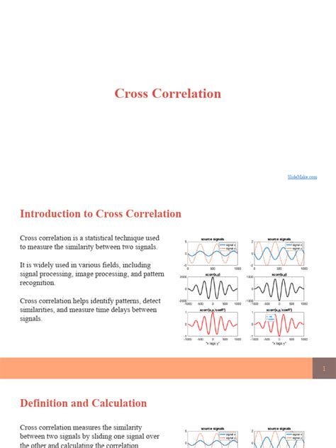 Cross Correlation Pdf Standard Score Autocorrelation
