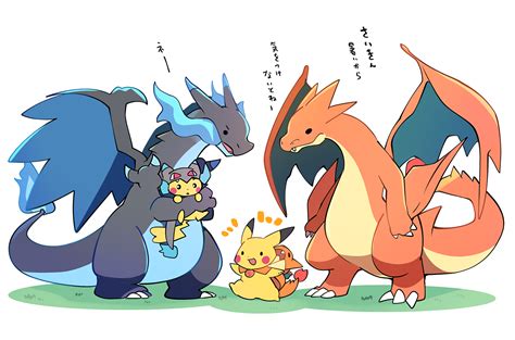 azuma minatsu charizard mega charizard x mega charizard y pikachu