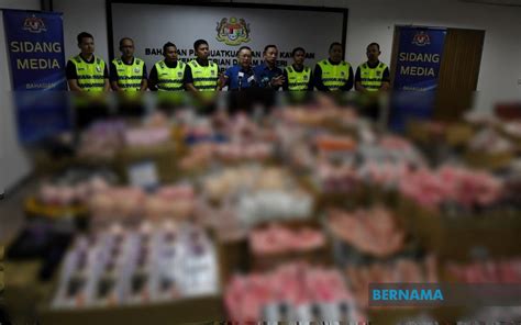 Bernama Home Ministry Seizes Sex Toys Worth Rm1 1 Million
