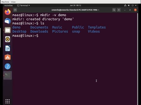 create folder in linux with examples