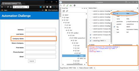 rpa uipath selector not working in `type into` activity stack overflow