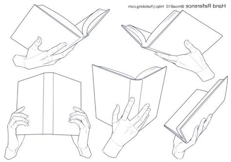 Hands Are Holding Books And Touching Each Other