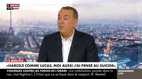 Le Témoignage Bouleversant Dans Morandini Live De Nathan Harcelé à