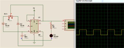 Pulse Width Modulation Using 555 Timer Circuit Diagram Circuit Diagram