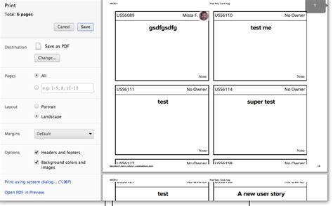 html chrome not breaking the page while printing stickers stack