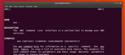 install aws command line interface cli on ubuntu 18 04 lts