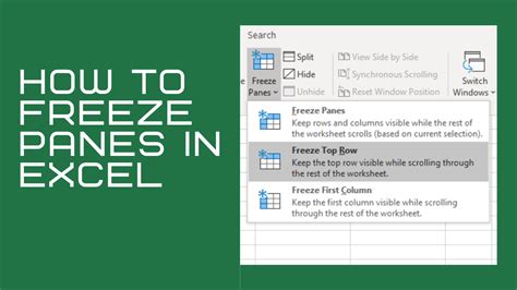 freeze headers in excel 2016 kurtiq