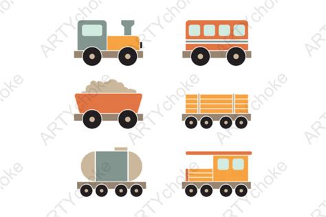 Train Colour Svg File Ready For Cricut Graphic By Artychoke Design