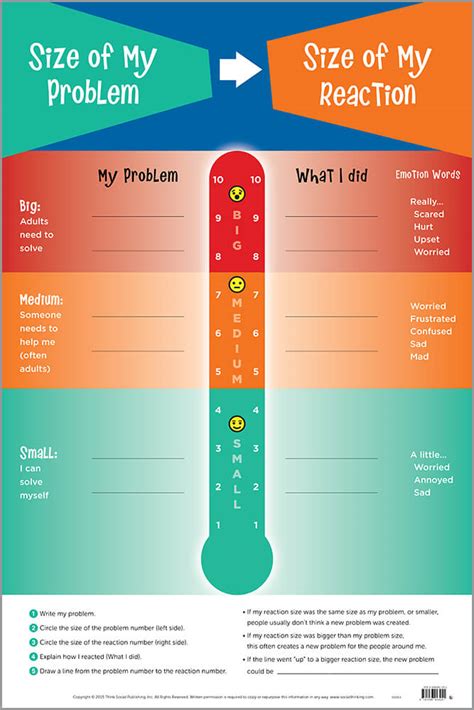 size of my problem poster autism awareness