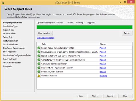 Ms Sql Server Installation
