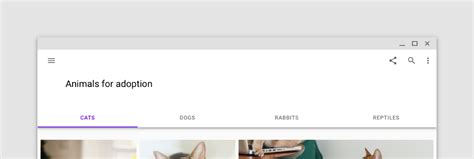 tabs material design