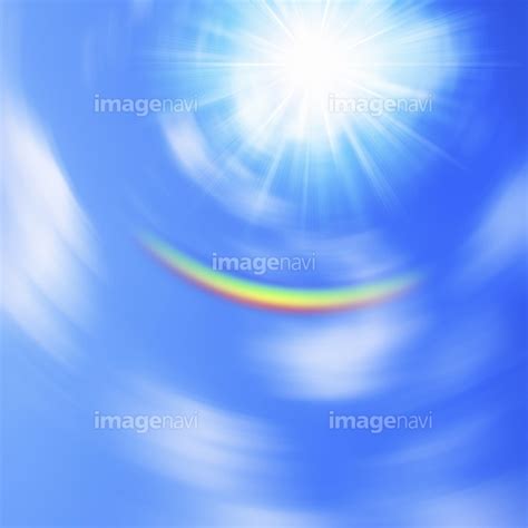 【青空と太陽と虹】の画像素材 40835383 Cg素材ならイメージナビ