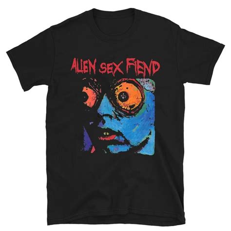 Alien Sex Fiend And Acid Bath Classic Black T Shirt Size S 5xl 