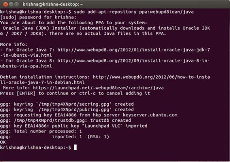 install java 8 in ubuntu