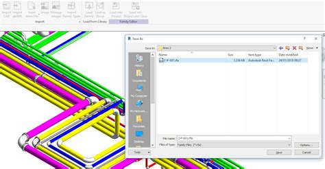 export plant 3d model into revit man and machine