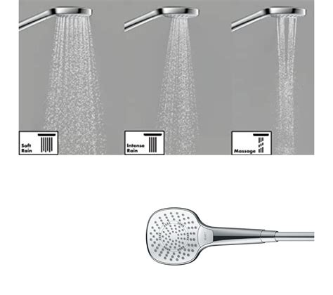 Colonne Bain Douche Thermostatique Hansgrohe Croma Select E 180 Blanc