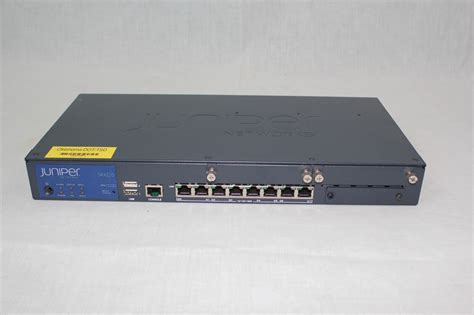 Juniper Srx220 Srx220h 8 Port Ethernet Gigabit Firewall 5b Ebay