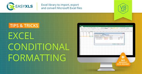 export excel cells with conditional formatting in vb easyxls guide