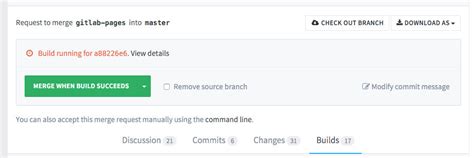 gitlab 8 3 released with auto merge and gitlab pages laptrinhx