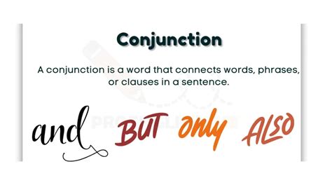 Conjunction Definition Types And Usage In Sentences