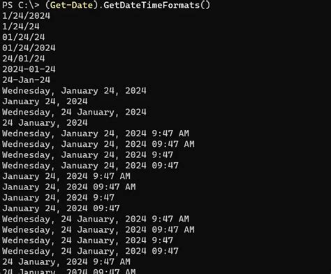 how to format a datetime in powershell delft stack