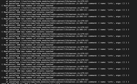 err max number of clients reached · issue 163 · optimalbits bull · github