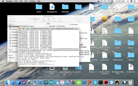 unable to install a package using docker sql server on mac os x 10 13