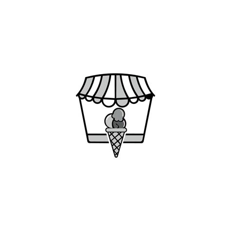 Ice Cream Logo Vector Ice Cream Illustration 20231095 Vector Art At