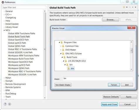 embedded mcu on eclipse setup tech inside