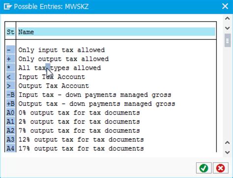 how to solve sap error only input tax is allowed for account during